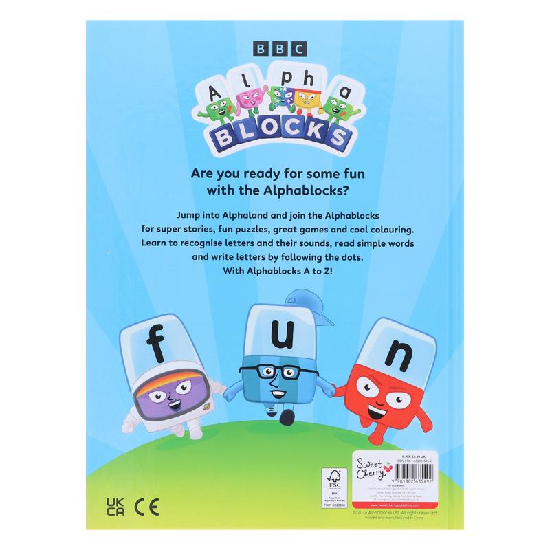 Alphablocks Annual 2025: By Sweet Cherry Publishing - Ages 3-5 ...